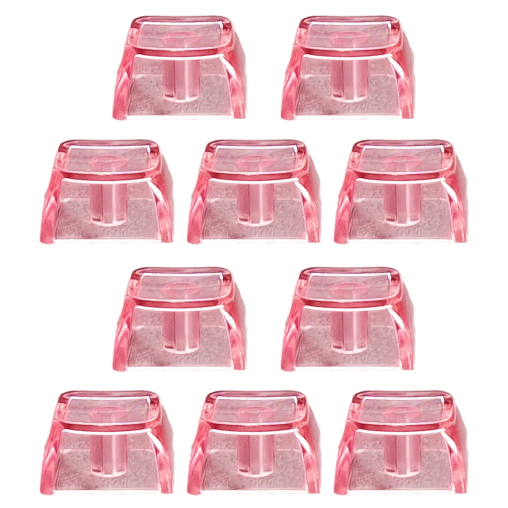 10PCS High Transparent Keycaps XDA Height Blank Keycap Set For ...