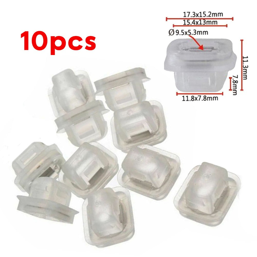 10PCS Insert Door Trim Strip Moulding Clips Grommets Fit For BMW E46 ...