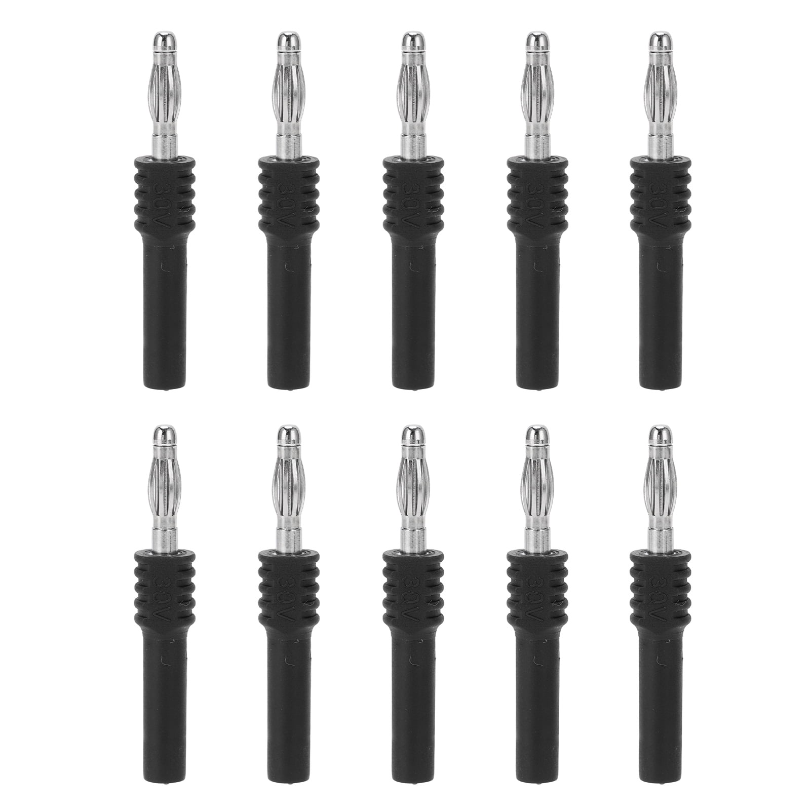 10PCS J.20025 Banana Plug Connector 4mm Male to 2mm Female Multimeter ...