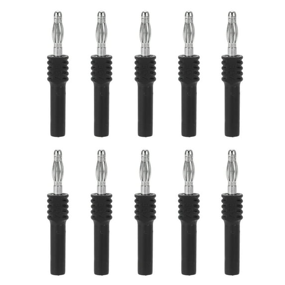 10PCS J.20025 Banana Plug Connector 4mm Male to 2mm Female Multimeter ...