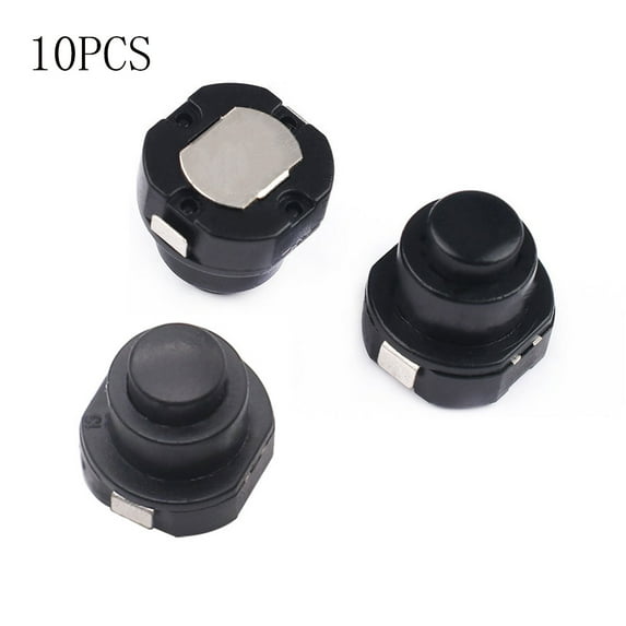 10PCS KAN-10A Flashlight Switch,Small Circular Flashlight Switch,Self ...