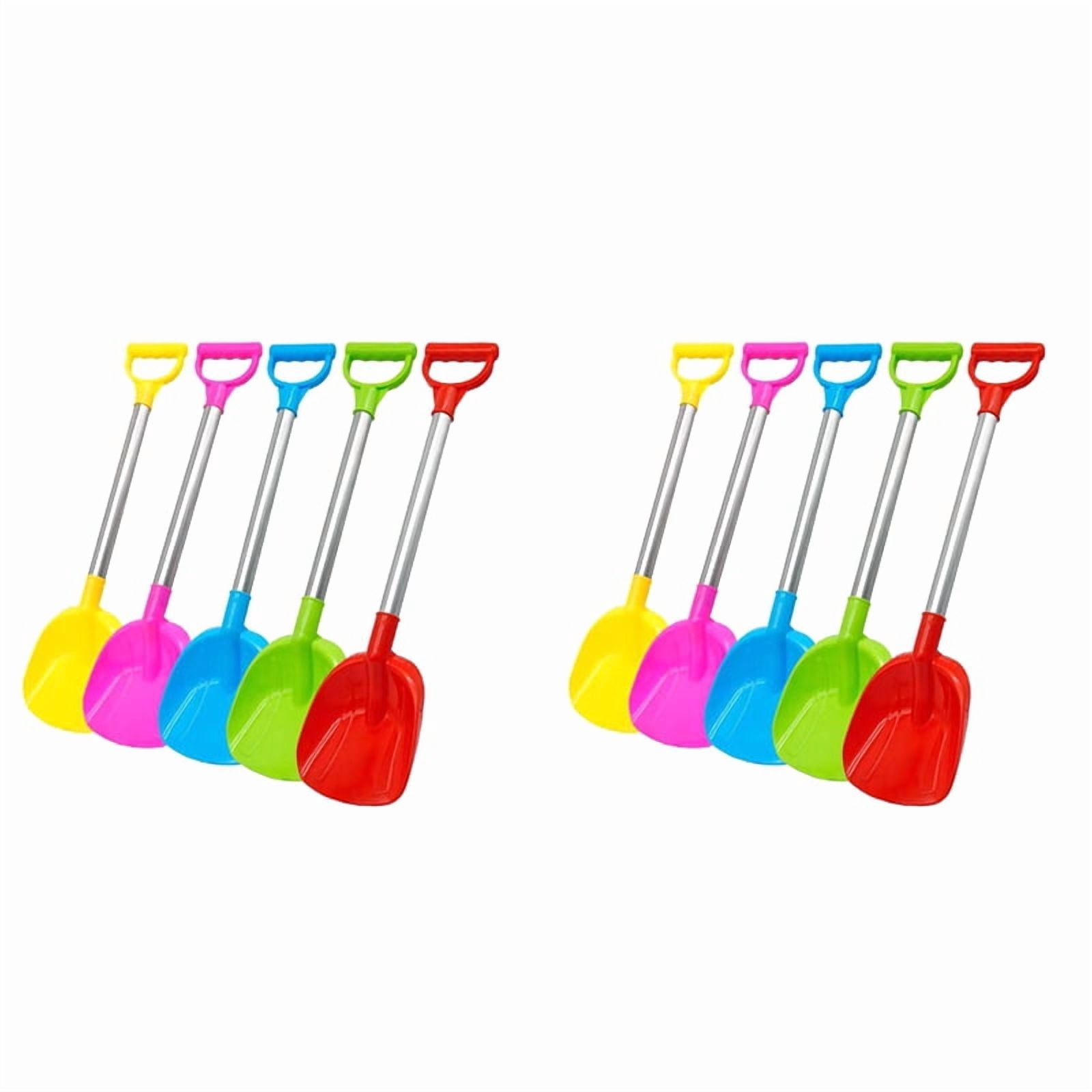 10PCS Kids Snow Shovel Toys for Winter Square Small Digging Shovels ...