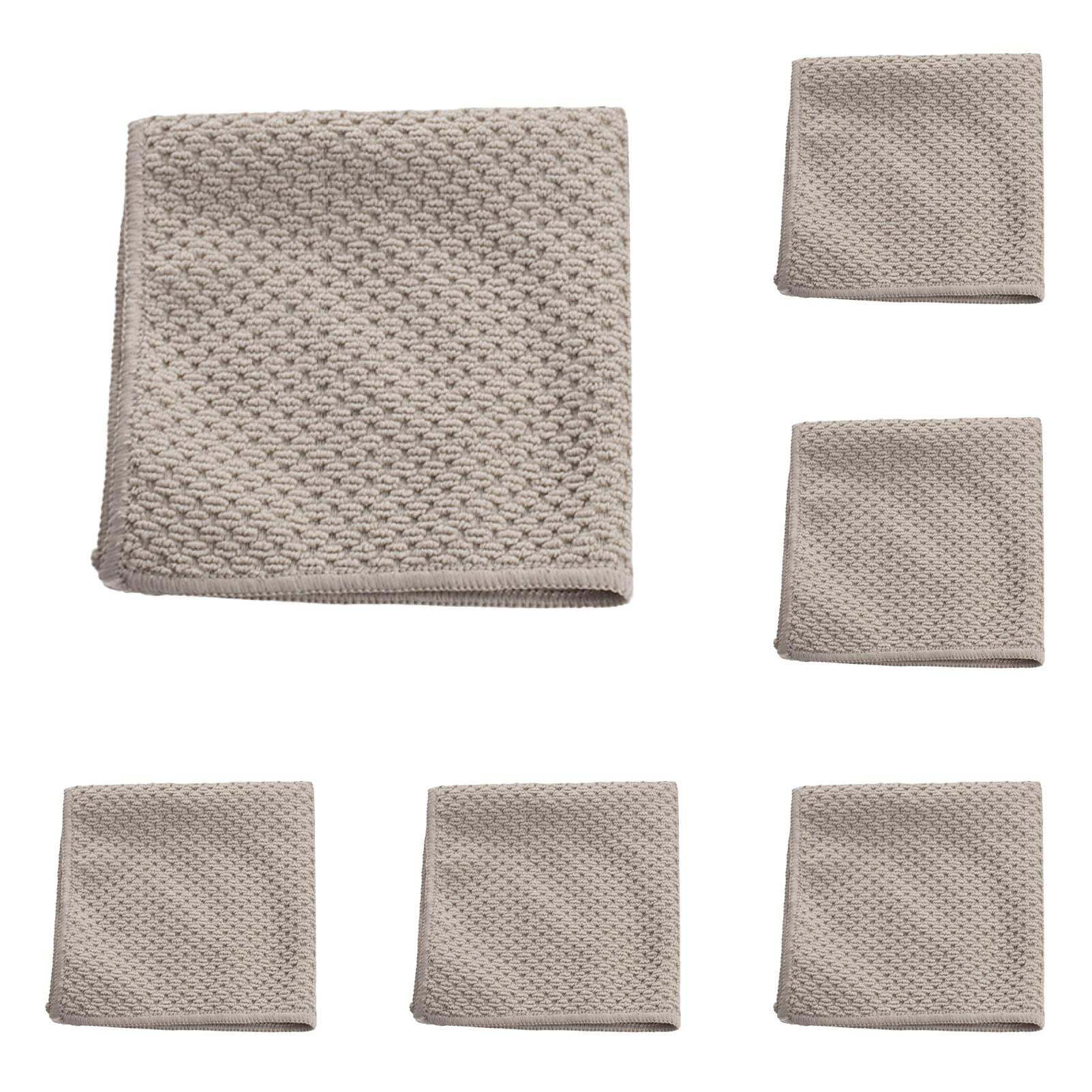 10PCS Kitchen Dishcloths & Cleaning Towels, Absorbent Multi-Purpose ...