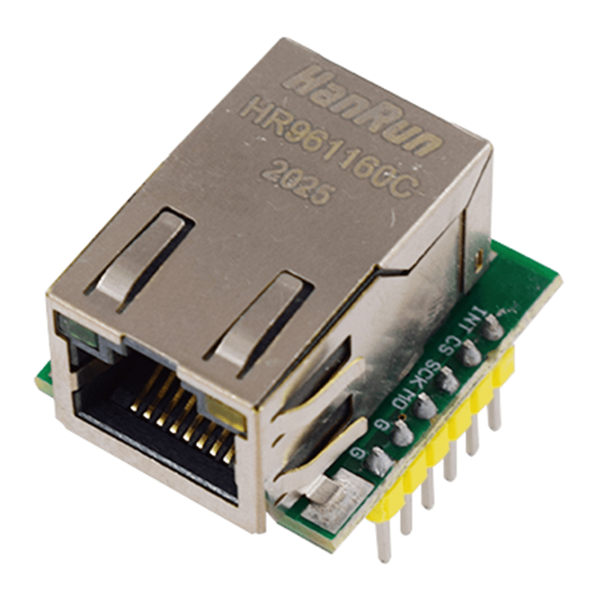10PCS/LOT -ES1 W5500 Chip New SPI to LAN/ Ethernet Converter /IP Mod ...
