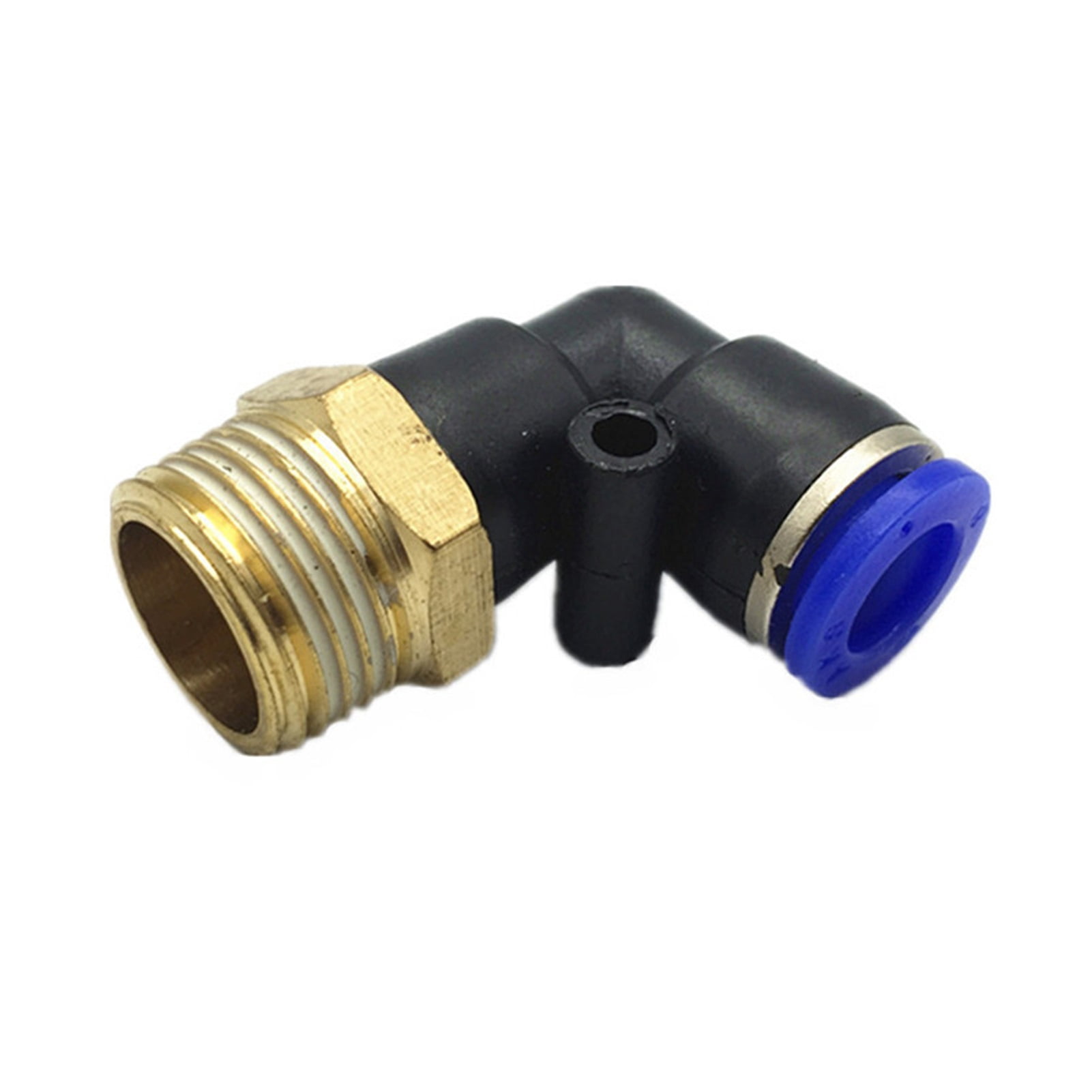 10PCS/LOT Pneumatic Fitting Quick Push In Connector Pipe Fitting PL6-2 ...