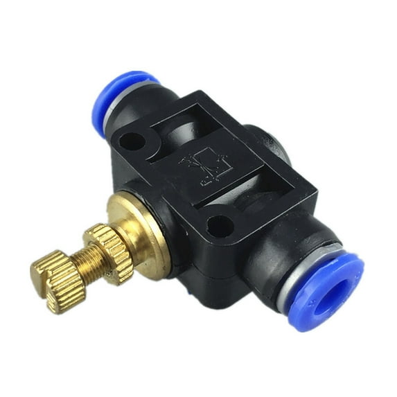 10PCS/LOT Pneumatic Throttle Flow Control Valve Pneumatic Fittings LSA ...