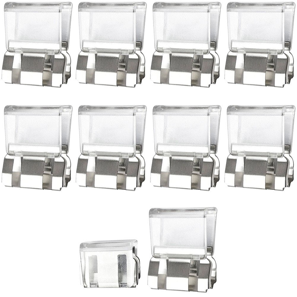 10PCS Leg Magic Adjustable Hem Clips – No Slip Pant Leg Tightener for ...
