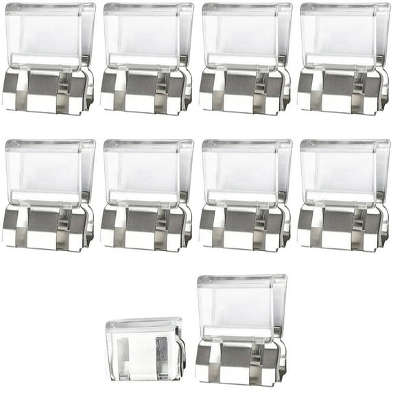 10PCS Leg Magic Adjustable Hem Clips – No Slip Pant Leg Tightener for ...