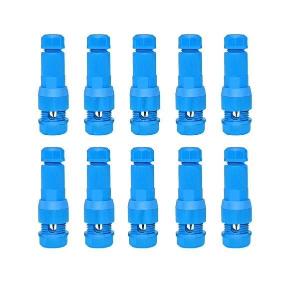 10PCS Low Voltage Lighting Cable Connectors, Screw-less Swivel Puncture ...