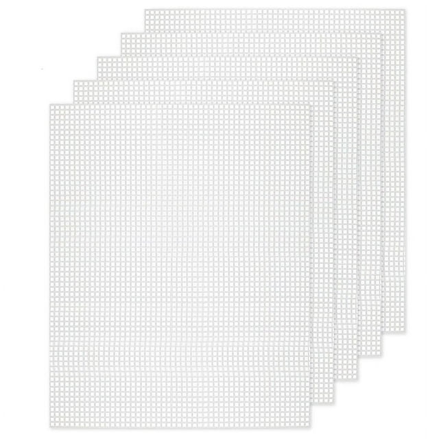 10PCS Mesh Plastic Canvas Sheets 19.6x13 Inch for Embroidery Crafting ...