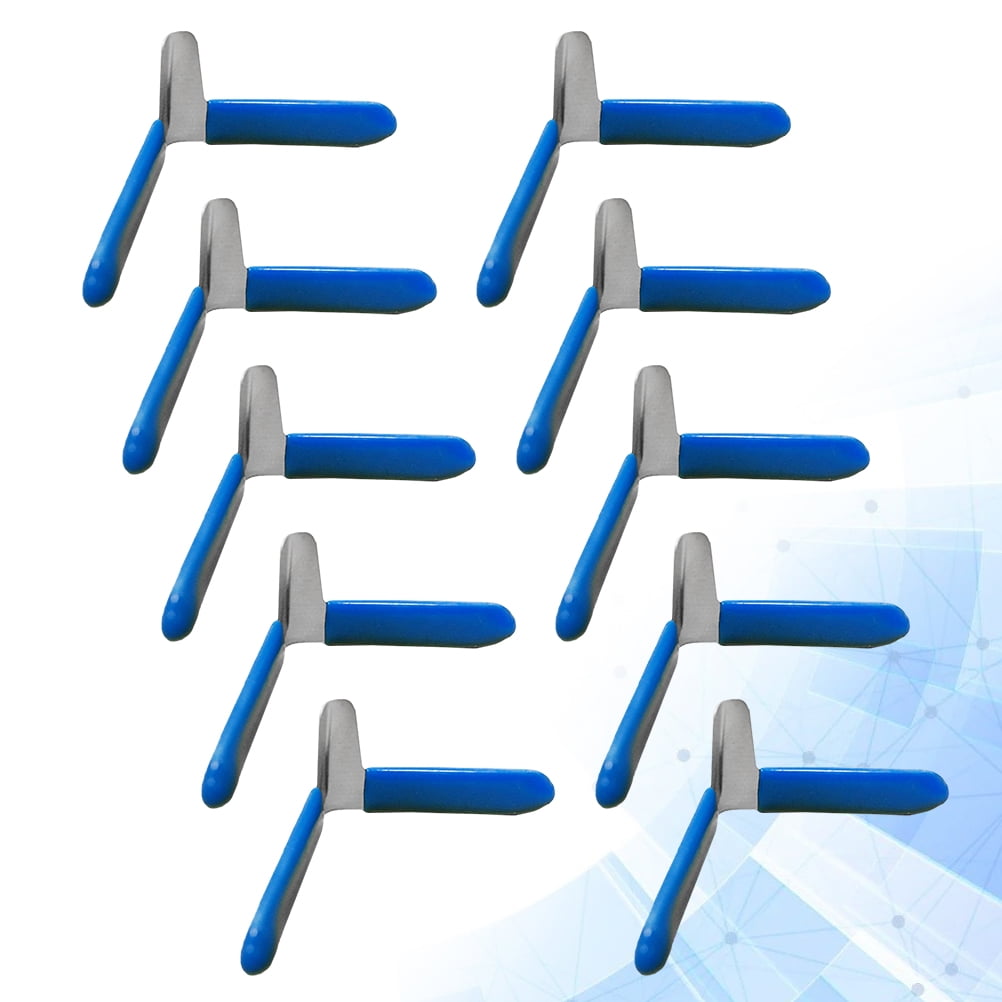 10PCS Metal Padlock Shim Pick Transparent Lock Repair Tool Accessories ...