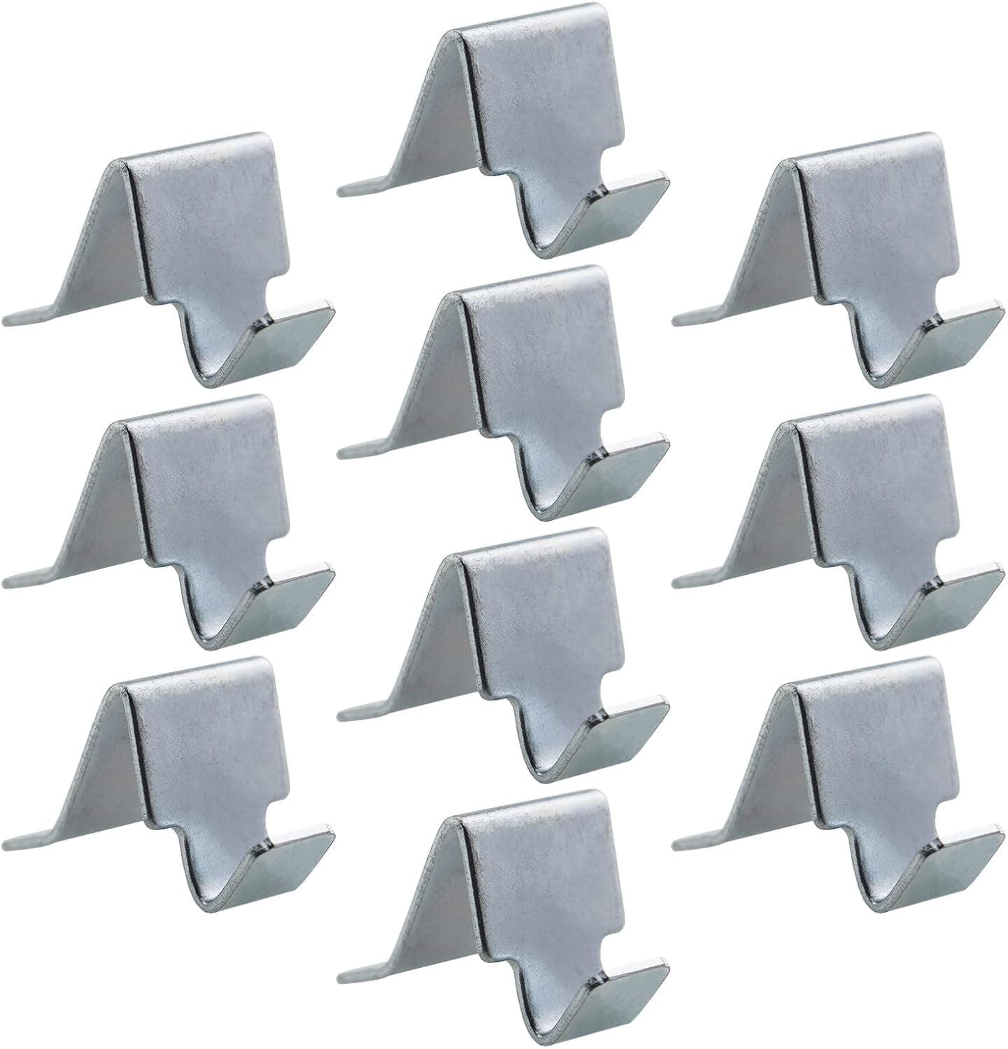 10PCS Metal Shelf Clip Cabinet Clip Shelf Pillar Clip Bracket ...