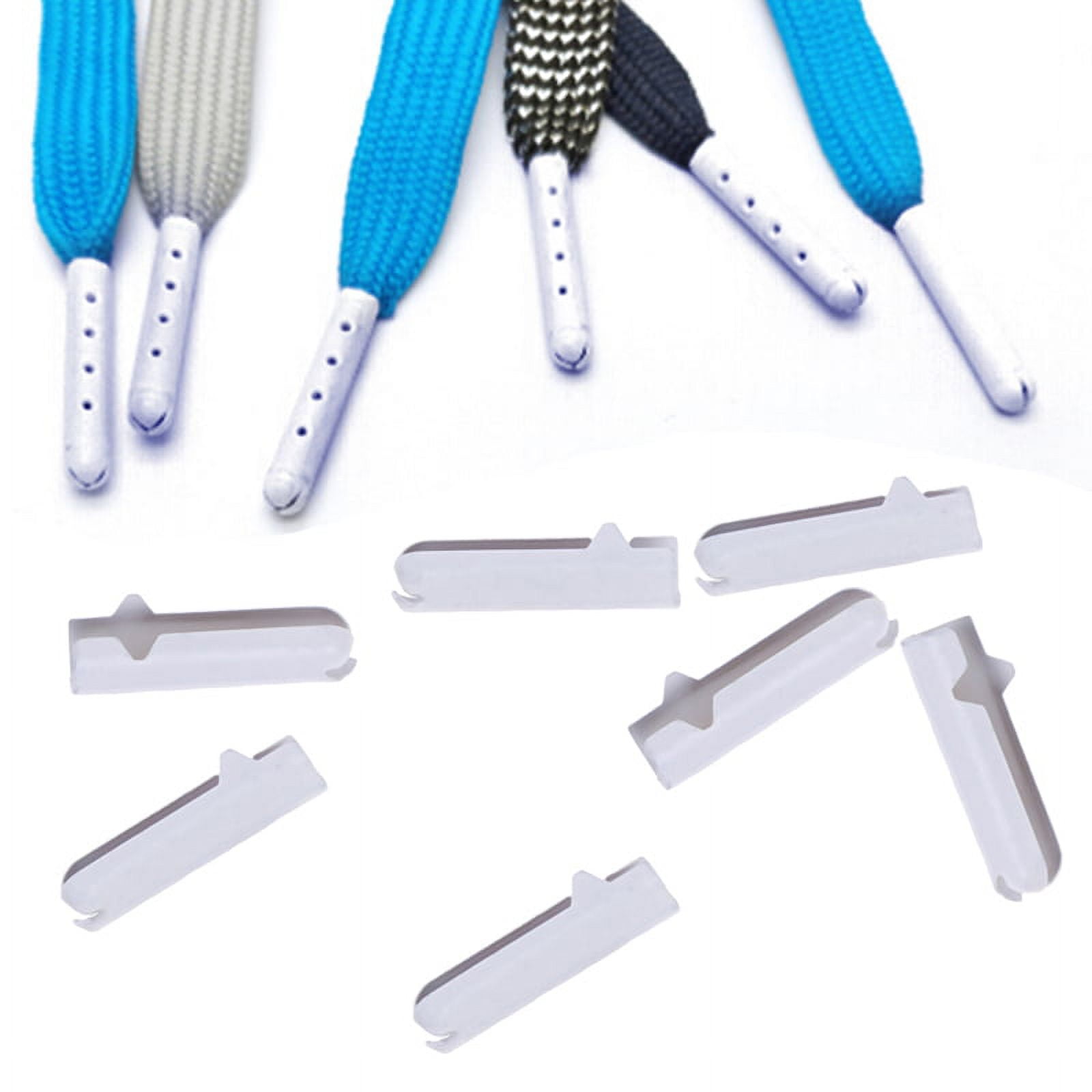 10PCS Metal Shoe Lace Tips Replacement Head Bullet Aglets DIY ...