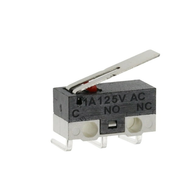 10PCS Micro Limit Switch Momentary Push Button Switch 1A 125V AC Mouse ...