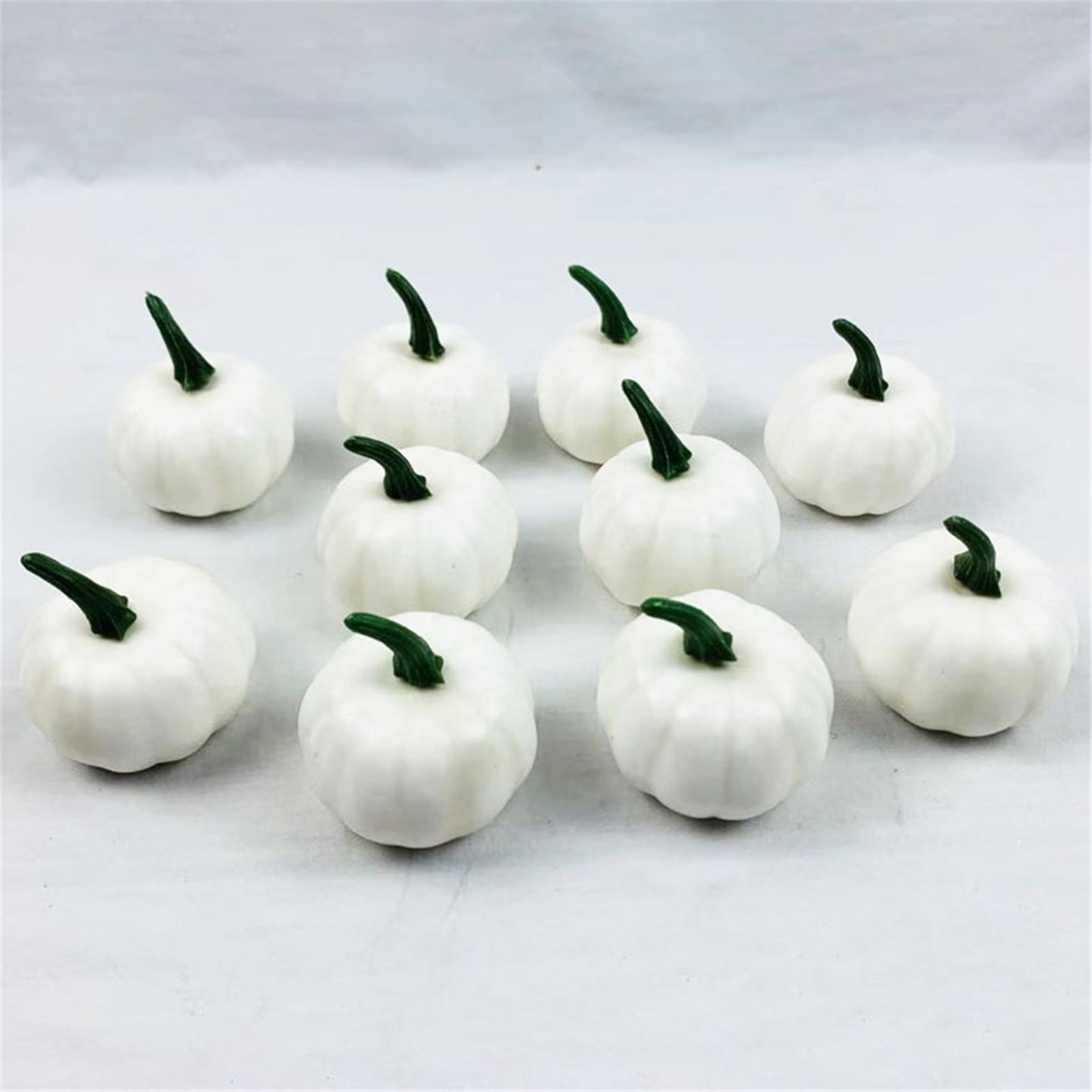 Savings 50% Off 10PCS Mini Artificial Pumpkins,Fake Foam Pumpkins ...