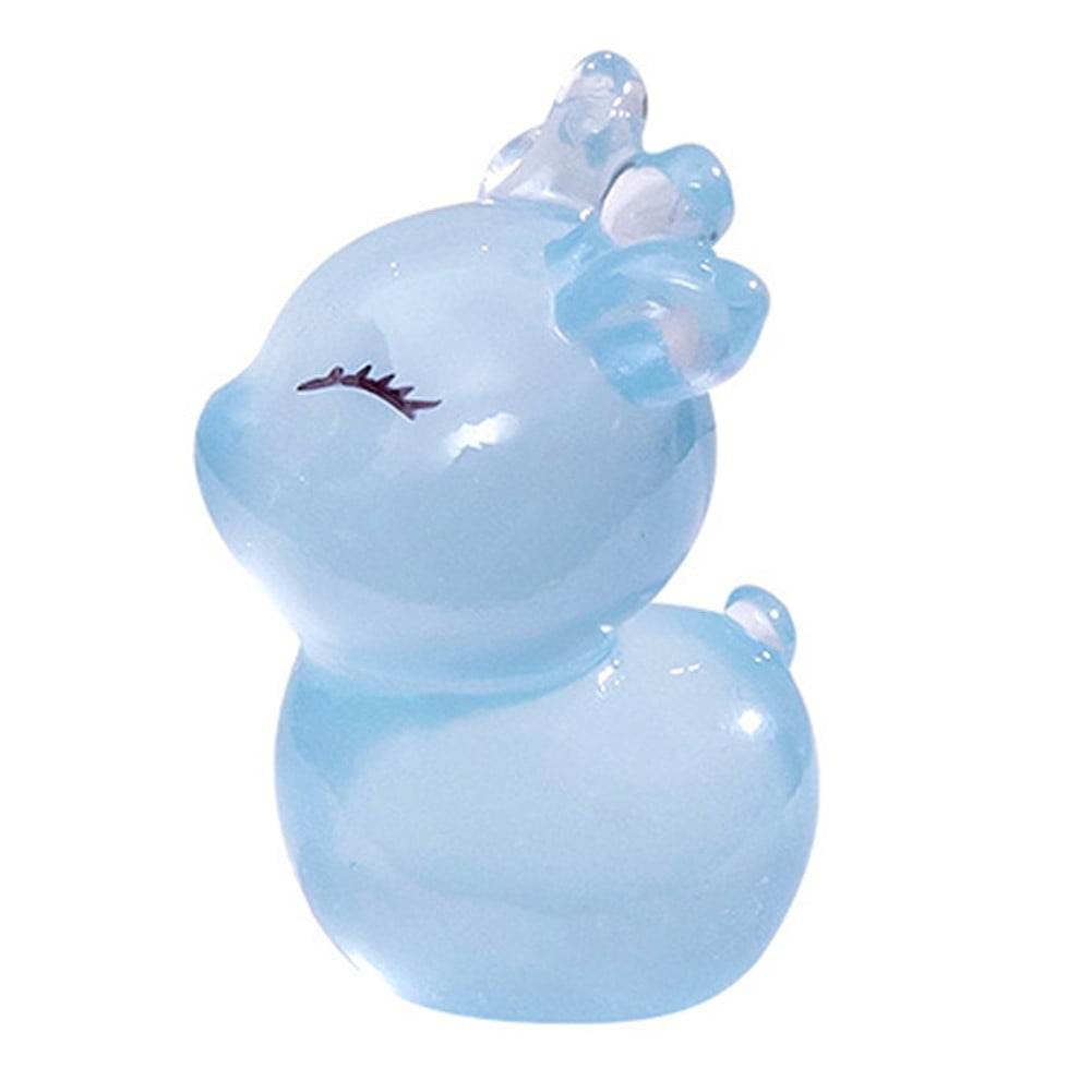 10PCS Mini Deer Glow at Dark, Fairy Garden Miniatures, Resin Deer ...