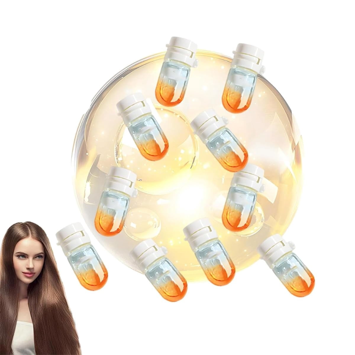 10PCS Mini Scented Hair Perfume Oil, Perfume&oil 2 in 1-Avocado ...
