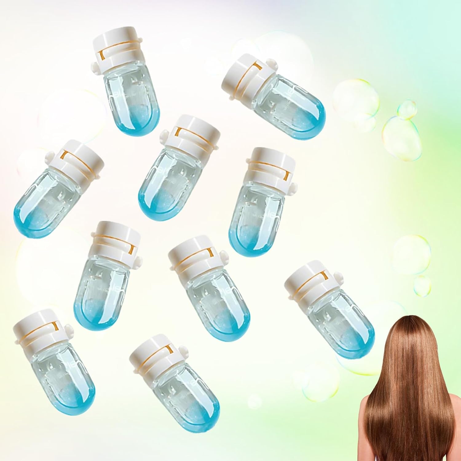 10PCS Mini Scented Hair Perfume Oil, Perfume&oil 2 in 1-Avocado ...