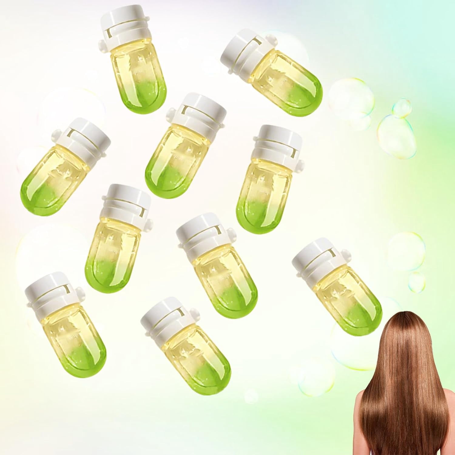 10PCS Mini Scented Hair Perfume Oil, Perfume&oil 2 in 1-Avocado ...