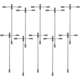 10PCS Model Railway Train Lamp Post 1:150 Scale Simulation Street ...