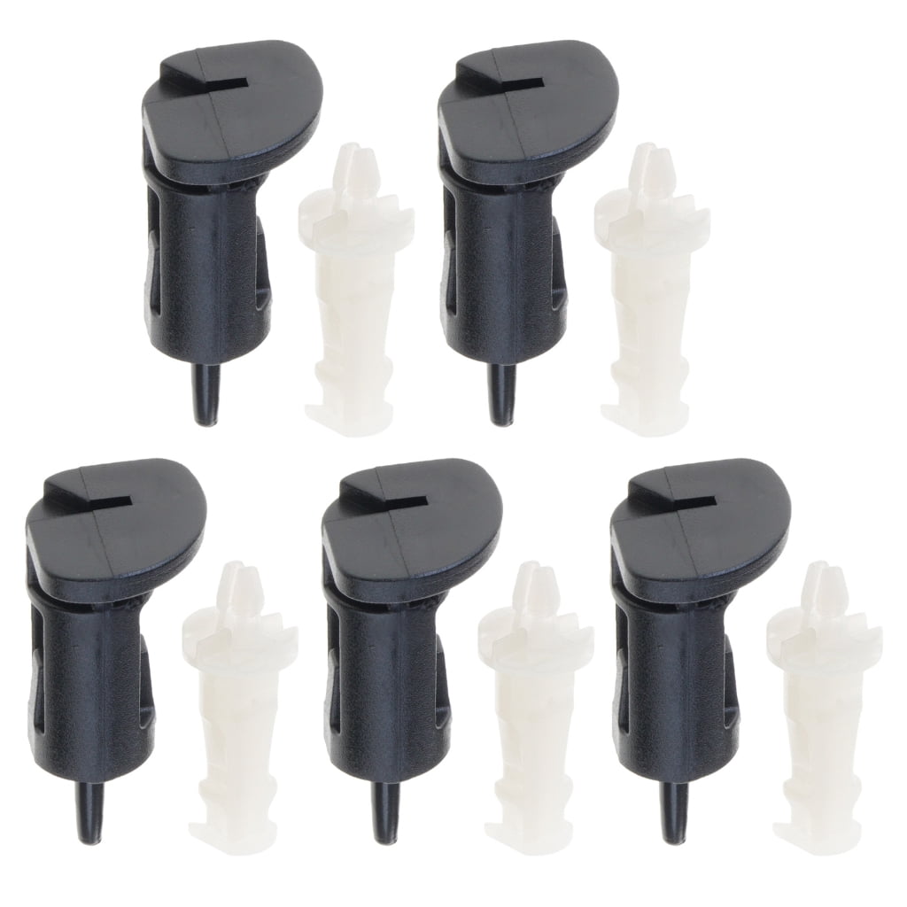 10PCS Mounting Clip Coolers Fan Mount Pin Plastic Push Screw Fastener ...