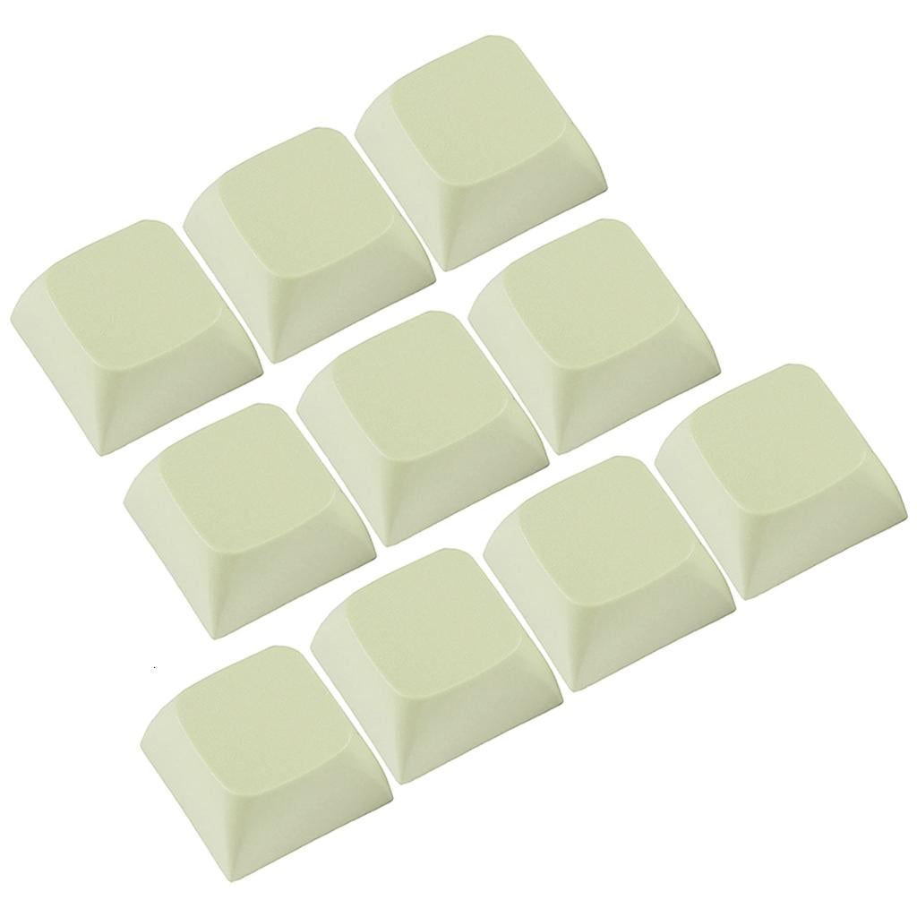 10PCS PBT Blank Keycaps Thick PBT Keycap for Mechanical Keyboard XDA2 ...