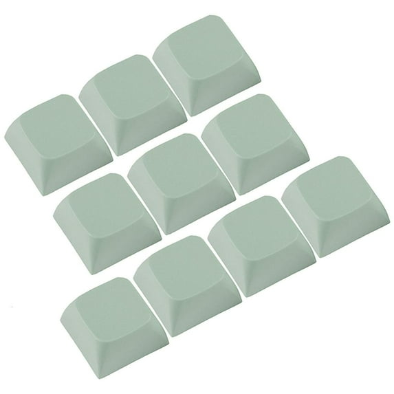10PCS PBT Blank Keycaps Thick PBT Keycap for Mechanical Keyboard XDA2 ...