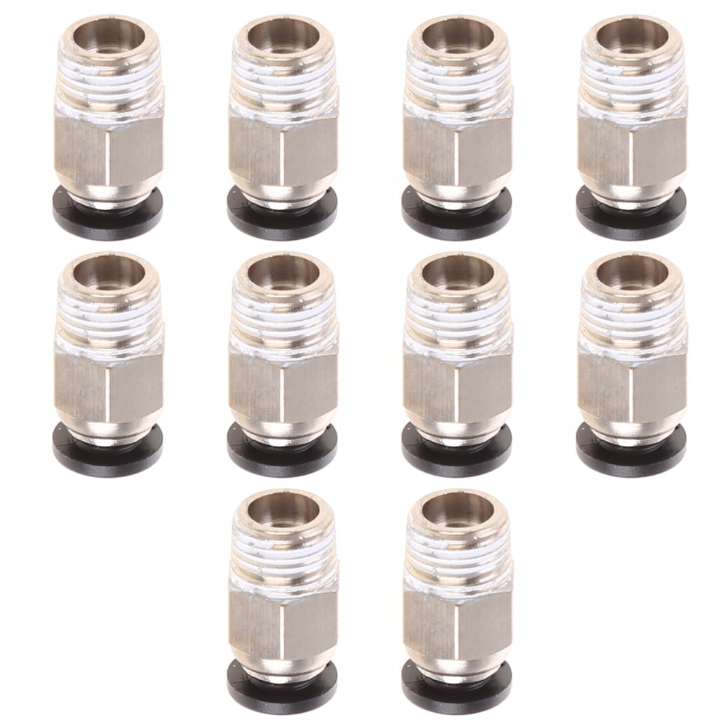 10PCS PC4 M10 Pneumatic Connectors 3D Printer Easy to Install & Removed ...