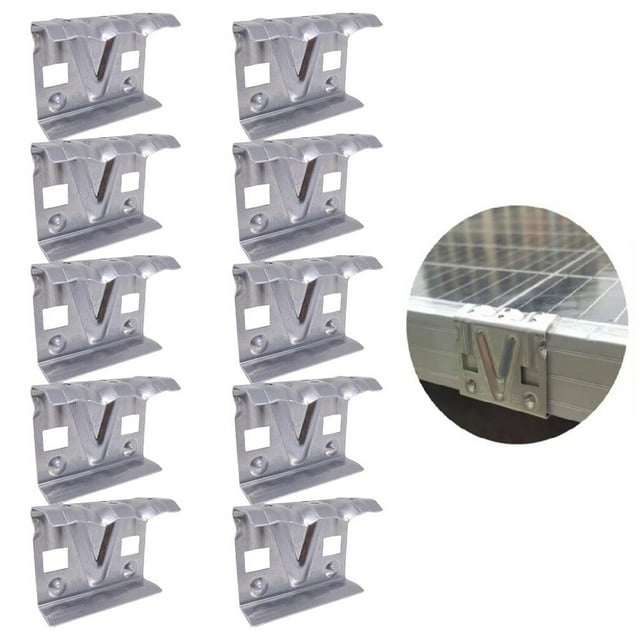 10PCS PV Solar Panel Drainage Buckle Module Solar Panel Water Drain ...