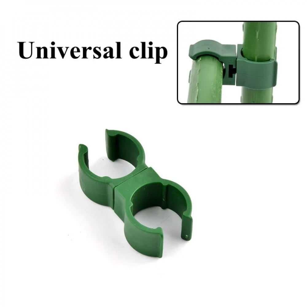 10PCS Plant Support Universal Plastic Clips Fixed Connector Pillars , 8 ...