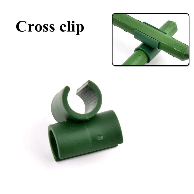 10PCS Plant Support Universal Plastic Clips Fixed Connector Pillars , 8 ...