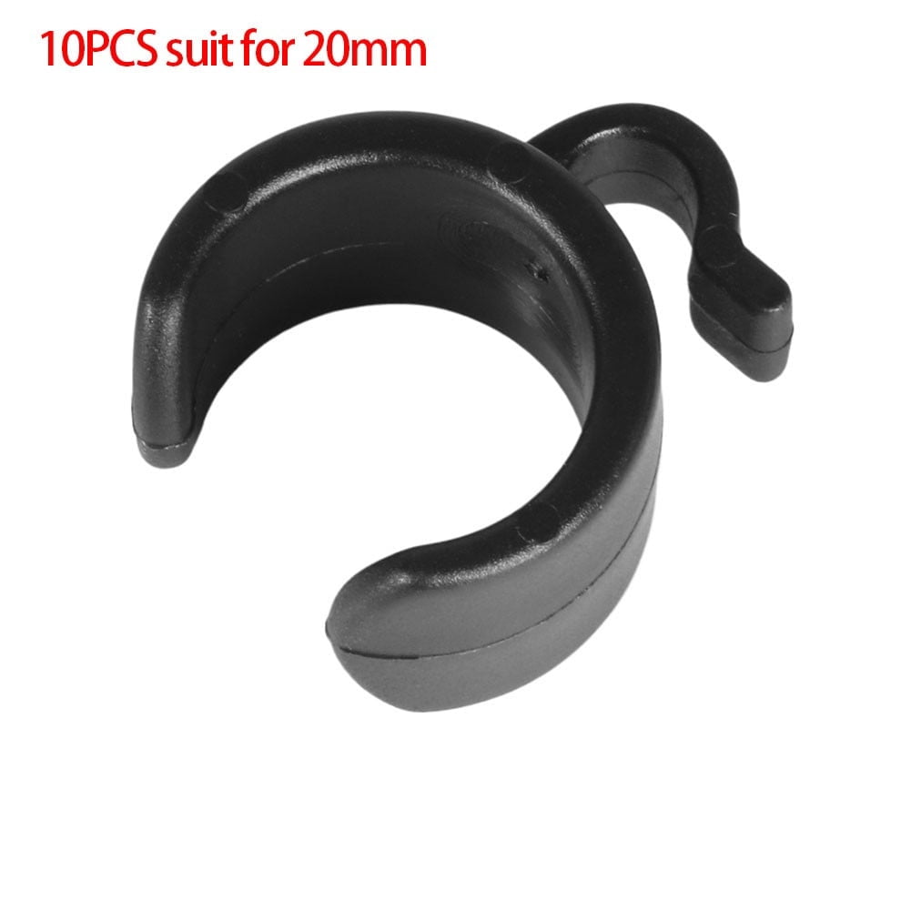 10PCS Plastic Mic Cable Clips Stand Cable Clamps For Smartphone Cables ...