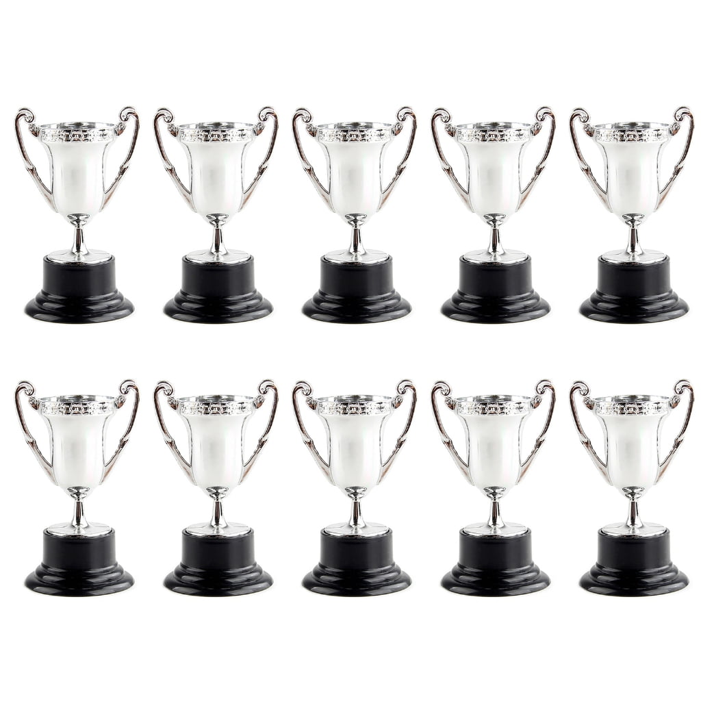 10PCS Plastic Trophies Award for Sport Competition Mini Trophies Winner ...