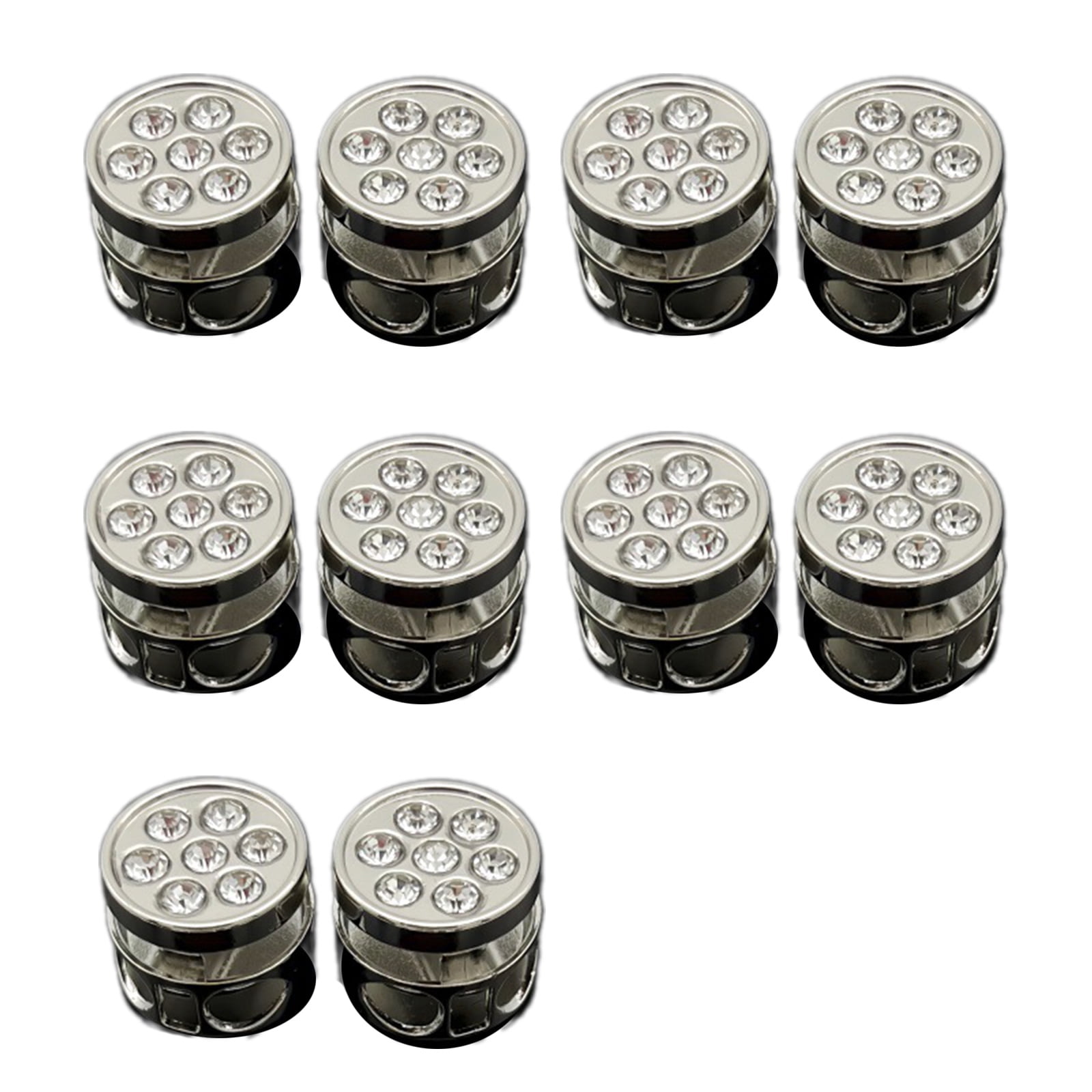 10PCS Practical Double Hole Cord Locks for Drawstring Spring Toggle ...