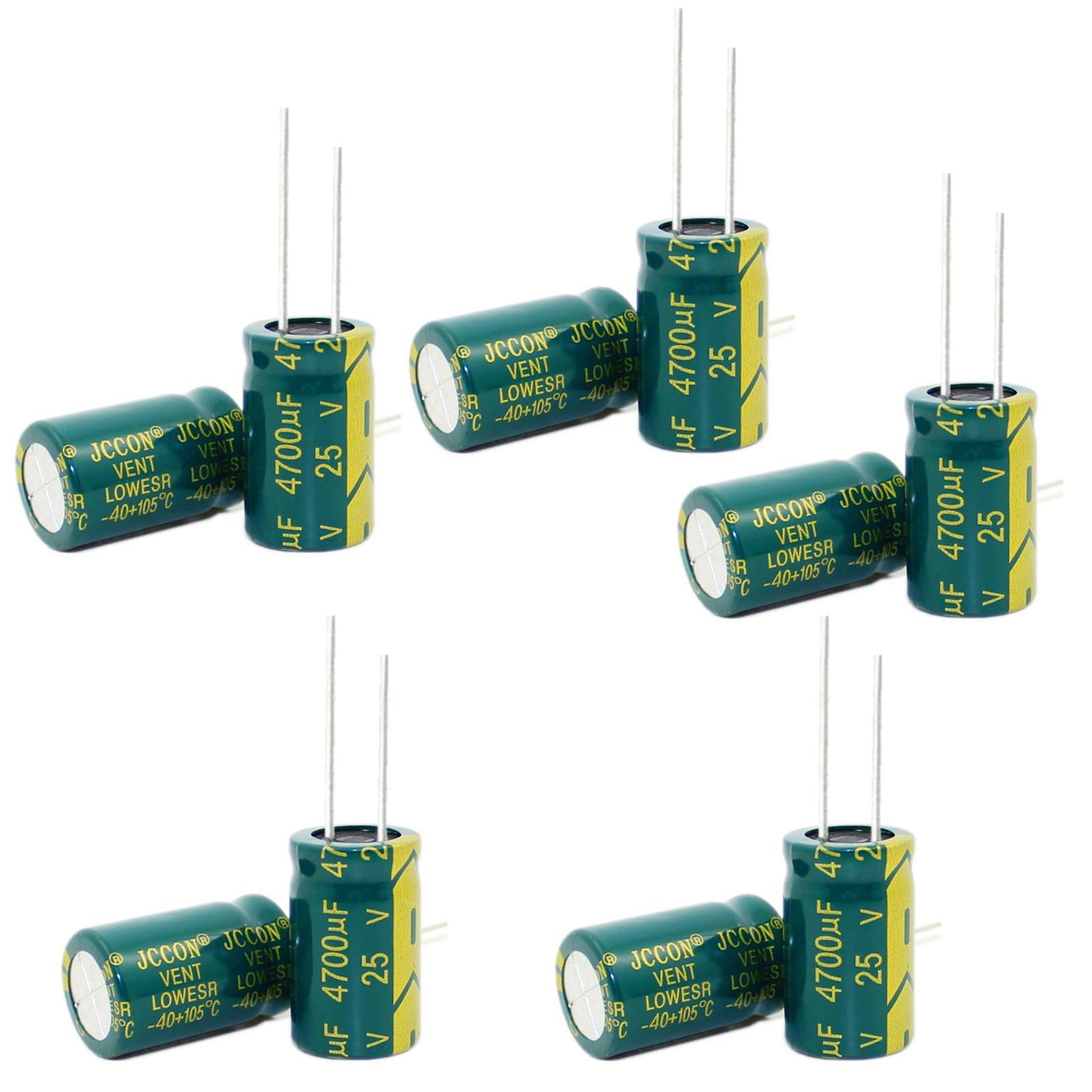 10PCS Radial Electrolytic Capacitors Quality, High Ripple Resistance ...