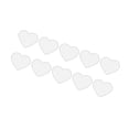 10PCS Reflective Heart Car Stickers Waterproof Decorative Decals ...