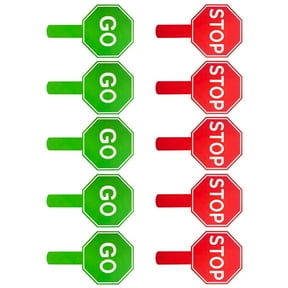 Shop Handheld Stop Signs for Traffic and Classroom Use at Walmart
