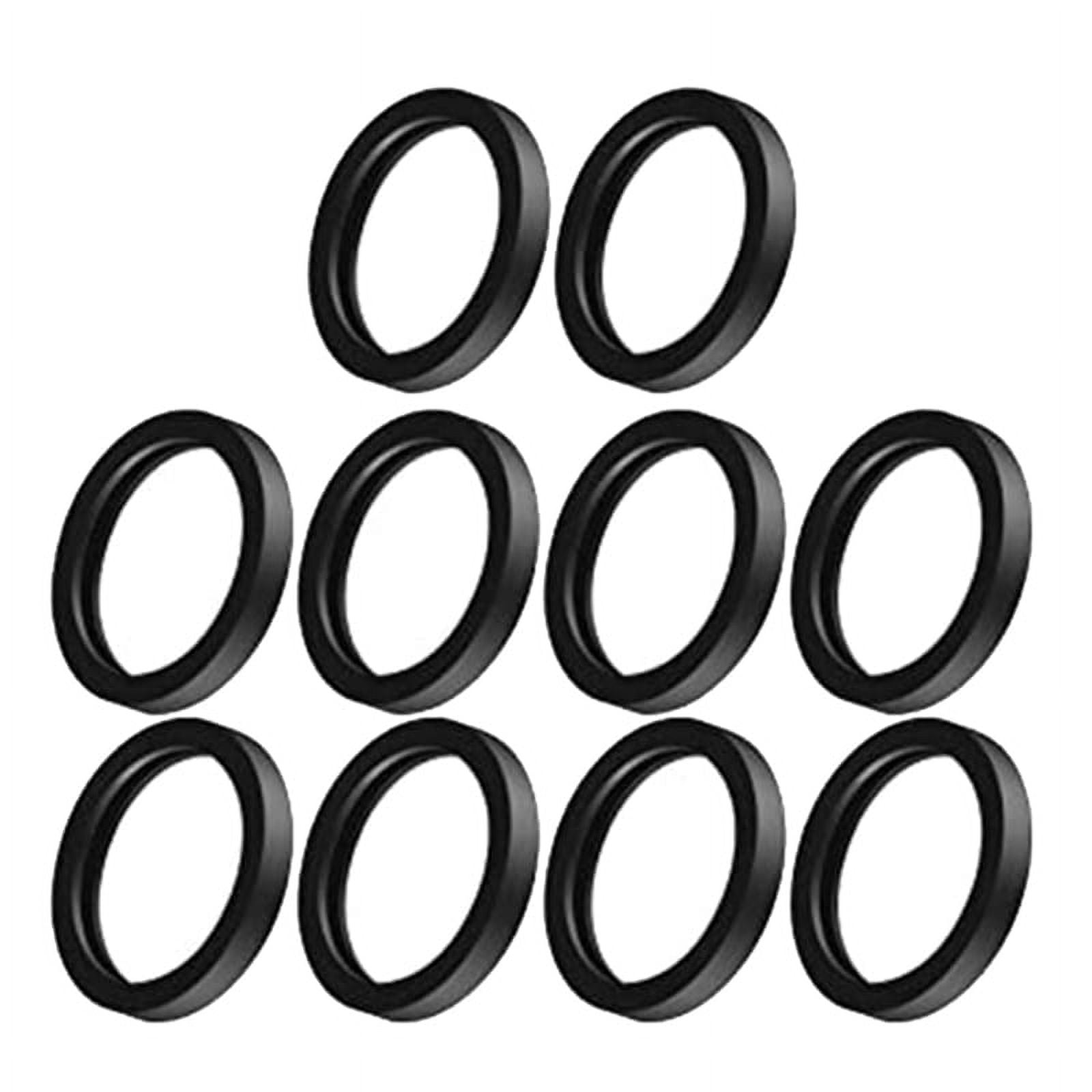 10PCS Rubber Ring Can Black Gasket Gas Can Spout Gaskets Washer Seals ...