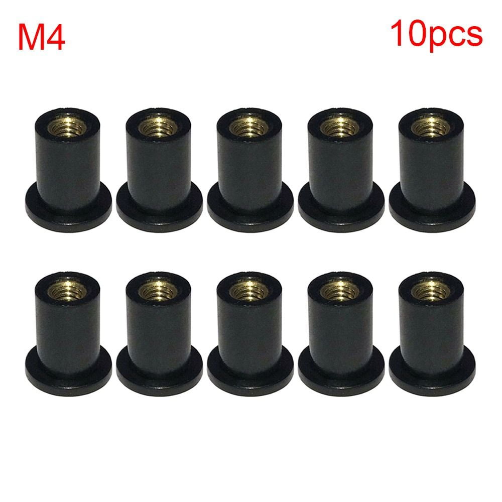 10PCS Rubber Rivet Rub Windshield Windscreen Rivet Rub Screw Well Rivet ...