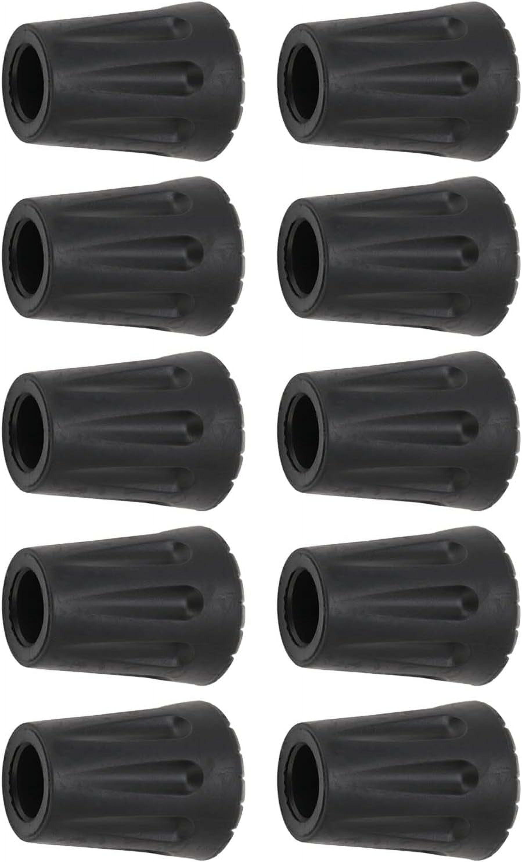 10PCS Rubber Tips for Canes, Rubber Feet for Hiking Poles, Walking ...