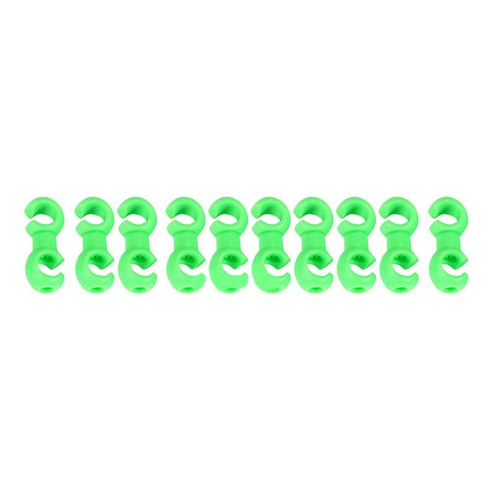 10PCS S Shaped Hook Clips Rotating Bike Brake Gear Cross Cable Tidy ...