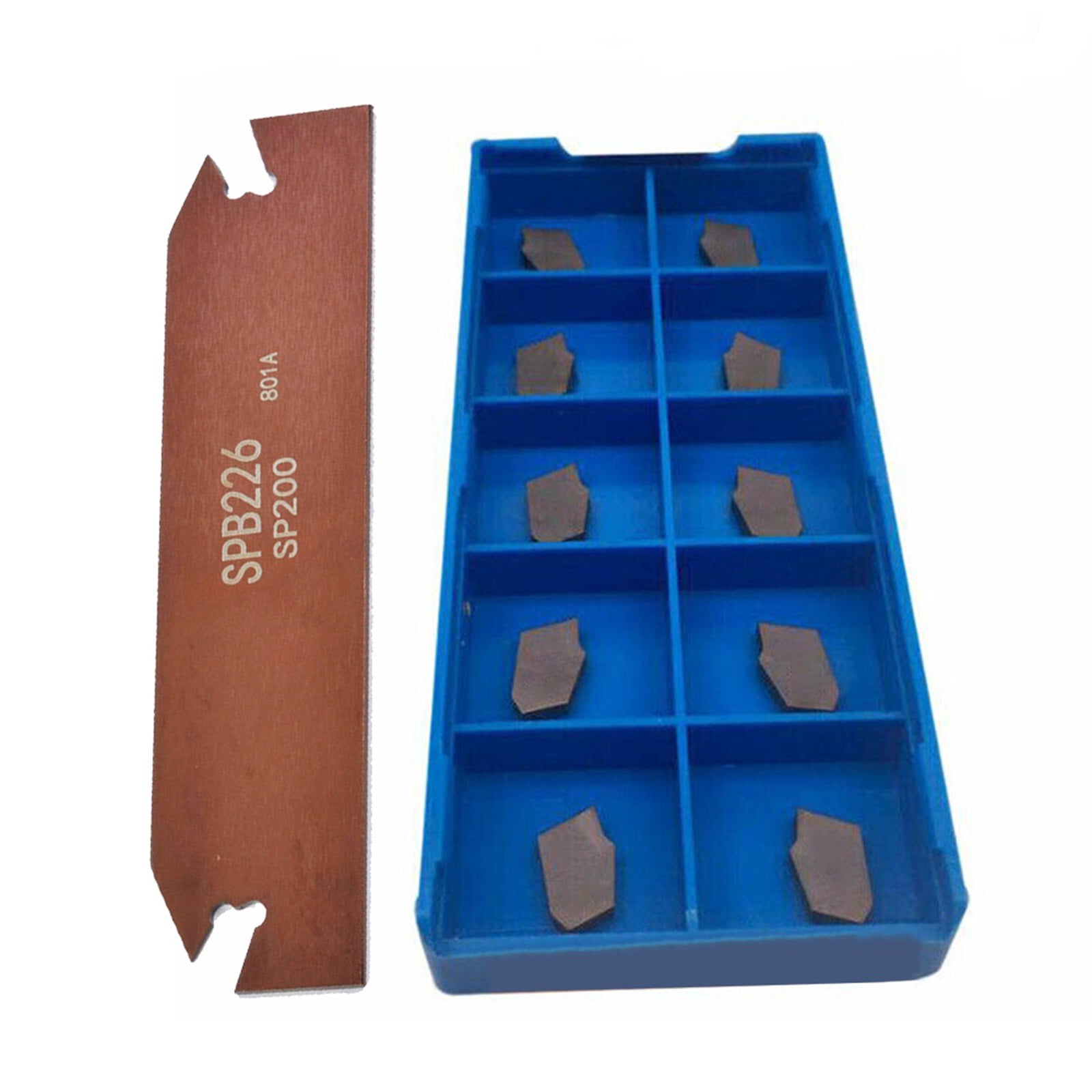10PCS SP200 PC9030 Carbide Cutoff Turning Inserts With SPB226 Parting ...