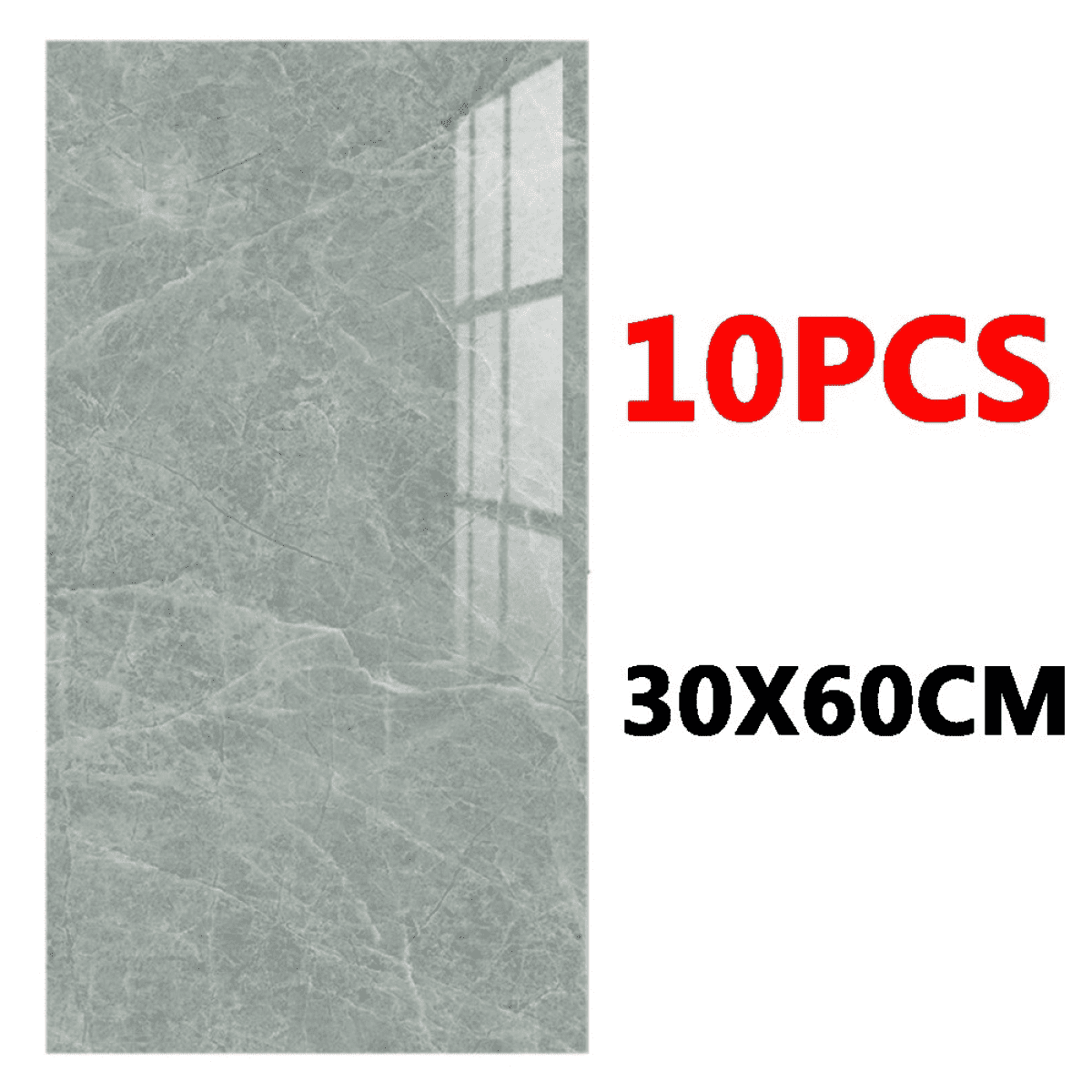 10PCS Self-Adhesive Marble PVC Cladding Wall Panels for Kitchen ...