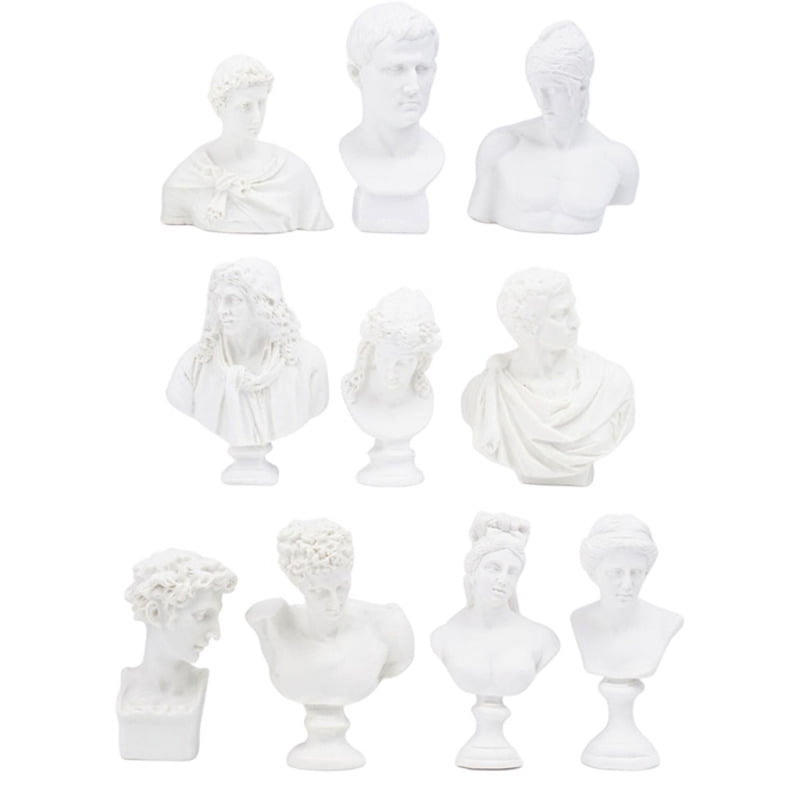 10PCS/Set of Greek Mythology Statue Resin Sculpture World Famous Bust ...