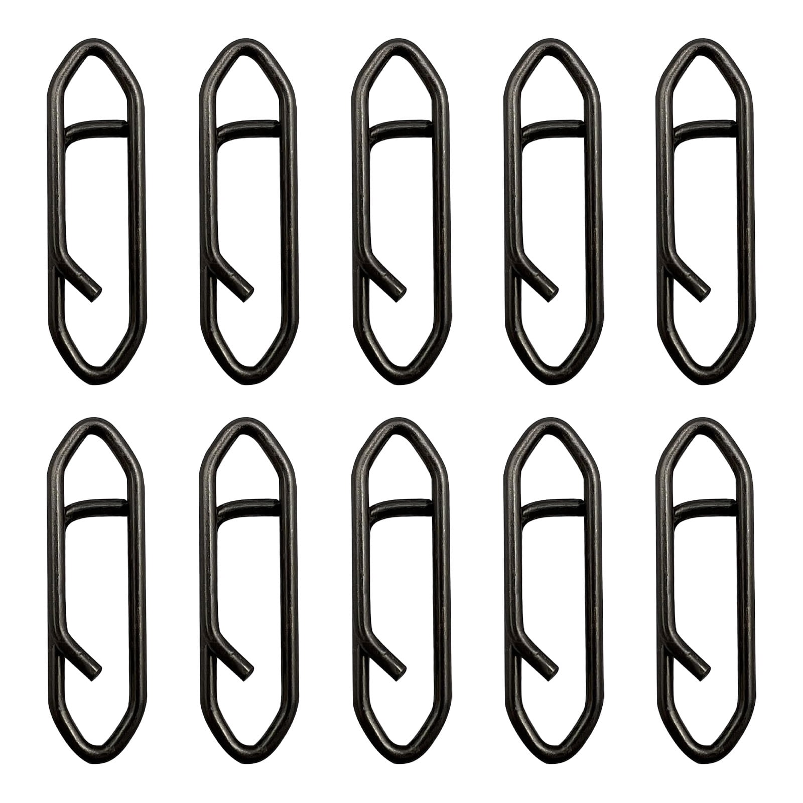 10PCS Stainless Steel Fishing Speed Clips, Quick Release Snap ...