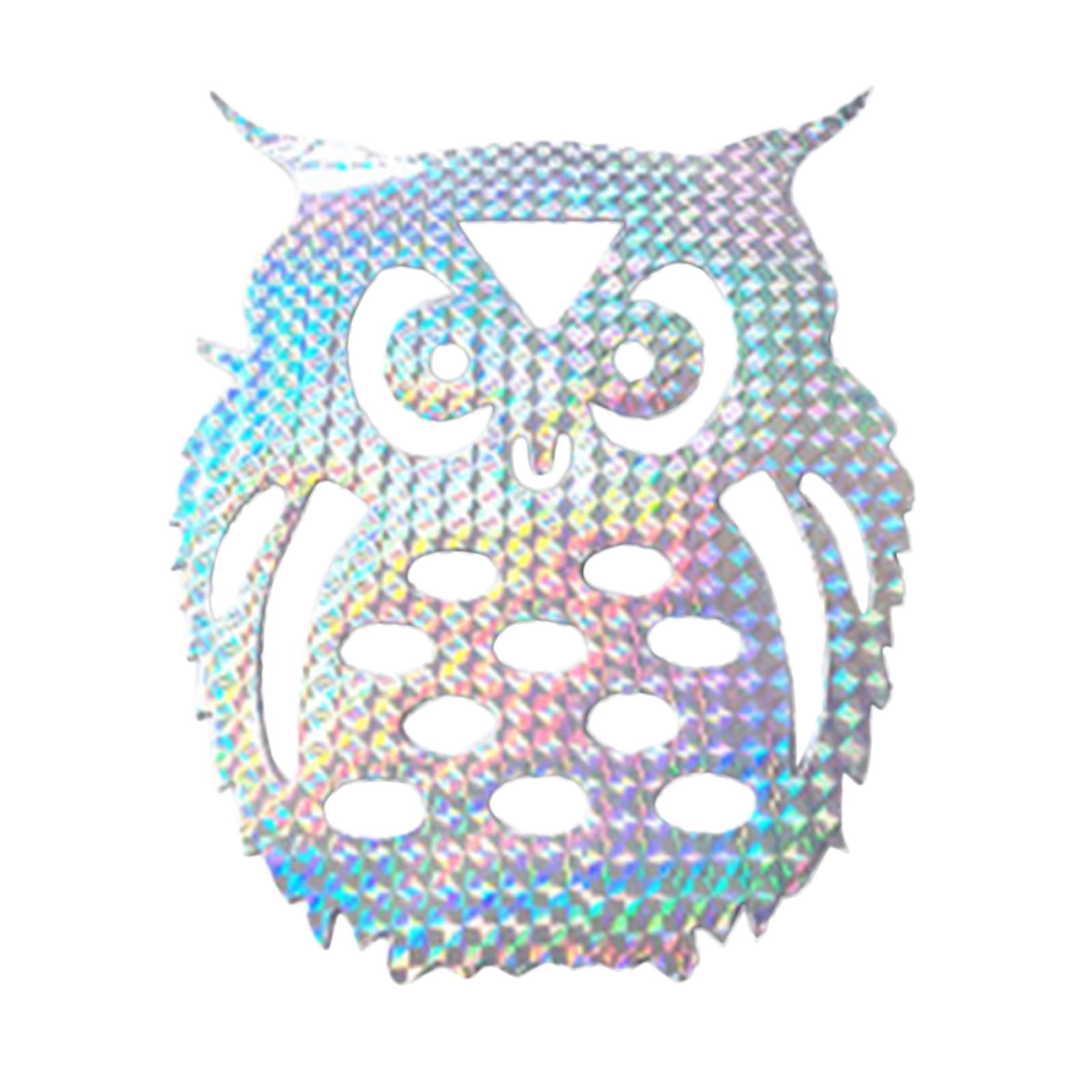 10PCS Sticky Owl Type Flashing Bird Piece Orchard Balcony - Walmart.com