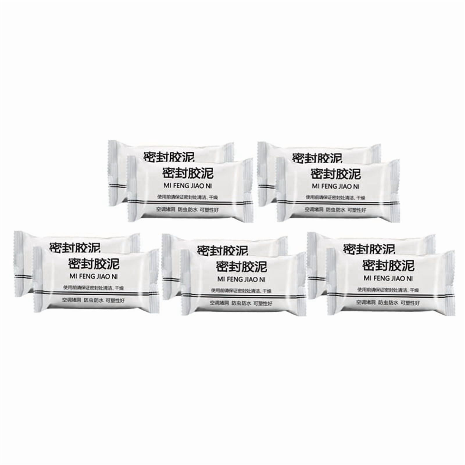 10PCS Super Diamond Mud Seal, New Type White Seal Putty Waterproof Duct ...