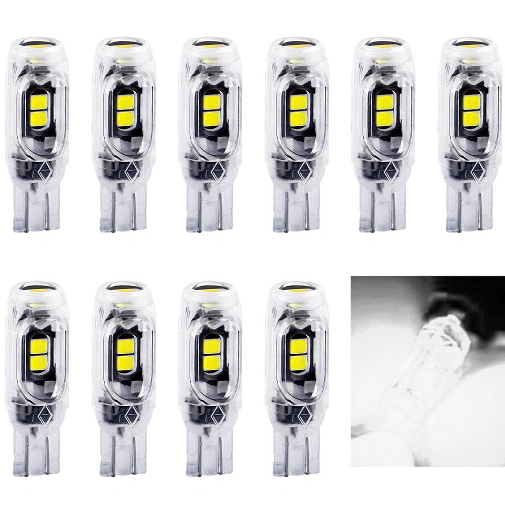 10PCS T10 3030 5SMD LED Car Interior Lights Non-Polar Decoding Width ...
