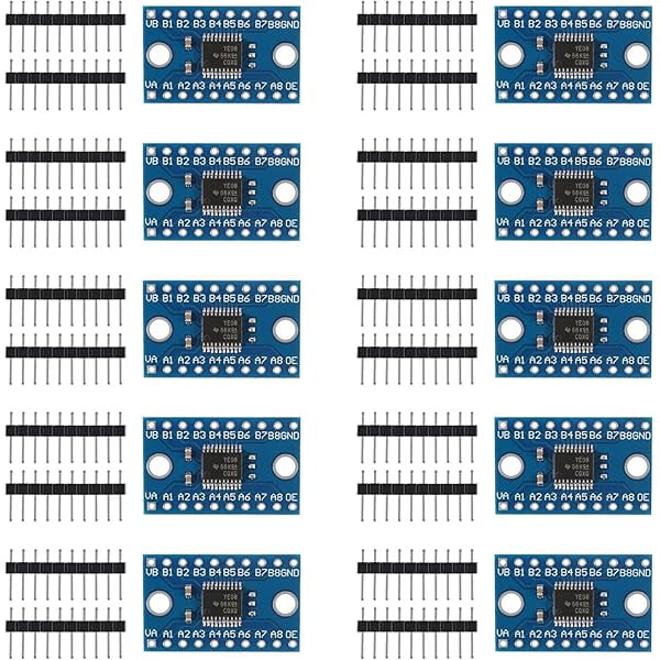 10PCS TXS0108E 8 Channel Level Conversion Module High Speed Full Duplex ...