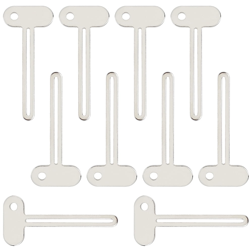 10PCS Toothpaste Squeezer Metal Tube Squeezer Key Stainless Steel ...
